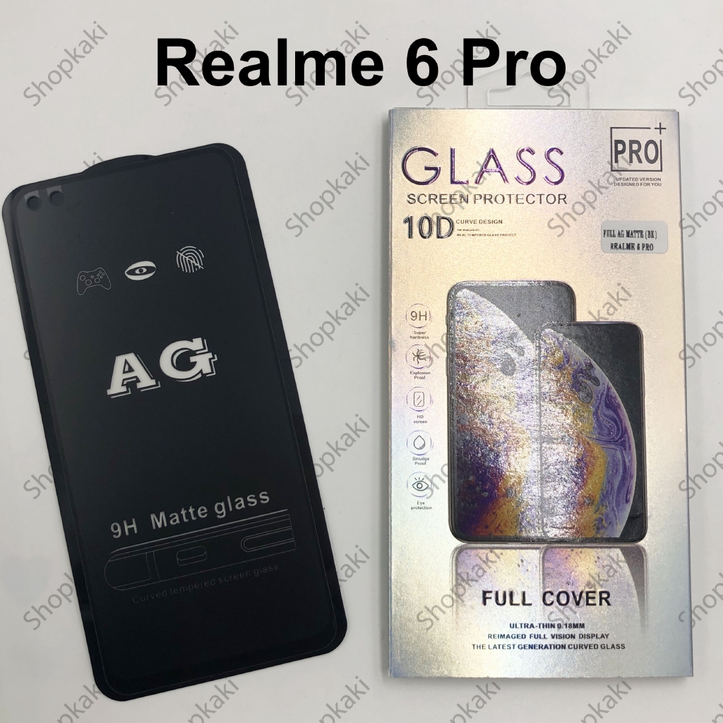 (Clear Stock) Shopkaki Oppo Realme 6 Pro Matte Anti Fingerprint ...