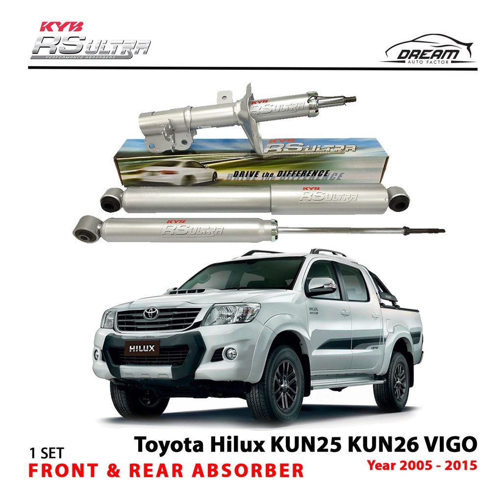 Toyota Hilux KUN25 KUN26 VIGO Kayaba KYB RS Ultra Front And Rear ...