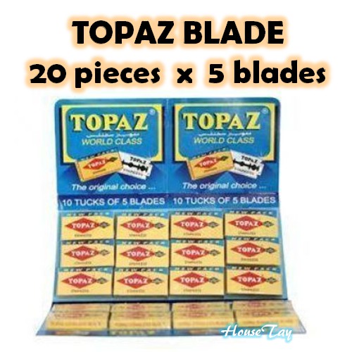 Topaz Blade 5's X 20 Boxes | Shopee Malaysia