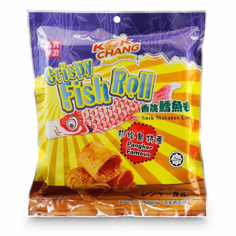 Ikan Rangup - Crispy Fish Roll - 鱼酥卷 Net80g | Shopee Malaysia