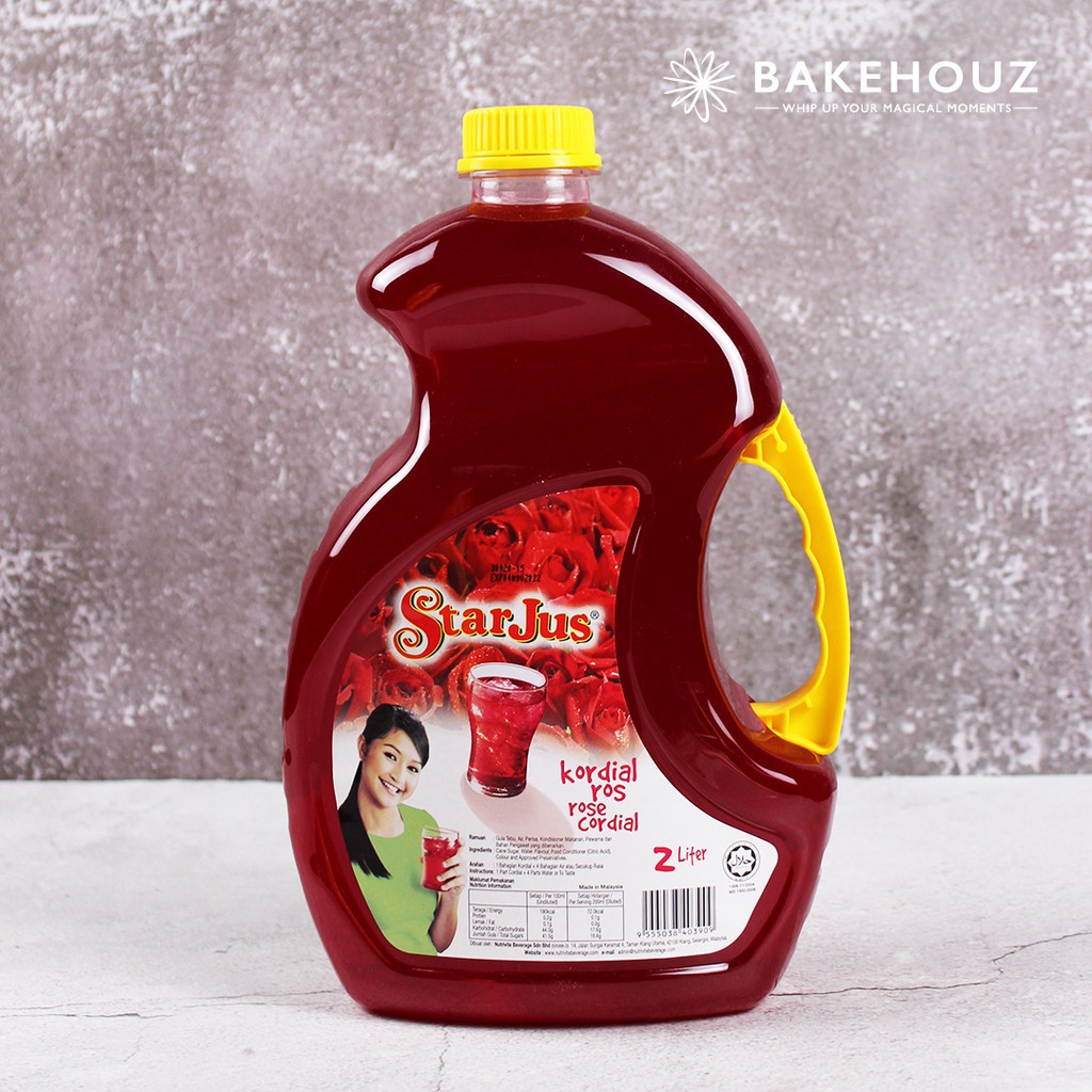 { READY STOCK } STARJUS Rose Cordial 2L | Shopee Malaysia