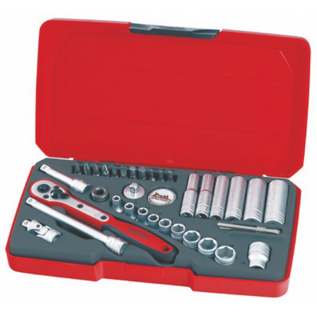 Teng Tools Socket Set - 1 / 4in Drive 36 Piece Met | Shopee Malaysia