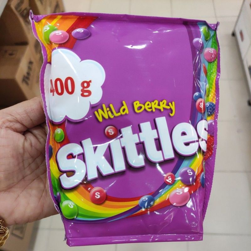 Skittles Pouch 400gram (Czech)-Wild Berry | Shopee Malaysia