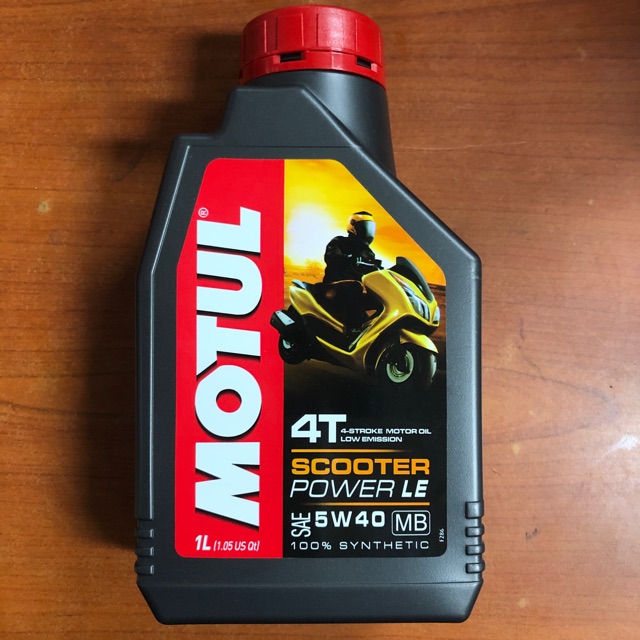 MOTUL 4T SCOOTER POWER LE 5w40 FULL SYNTHETIC | Shopee Malaysia