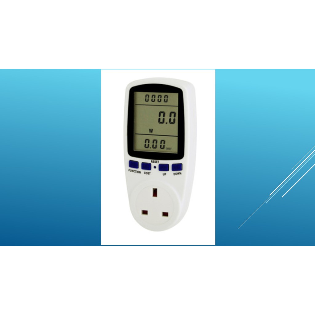 Power metering socket British standard intelligent socket | Shopee Malaysia