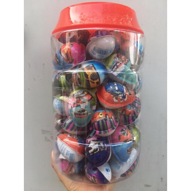 60 Pcs Racing Car Surprise Toy Party Eggs Egg in Bottle HALAL (LOCAL READY STOCKS) | Shopee Malaysia