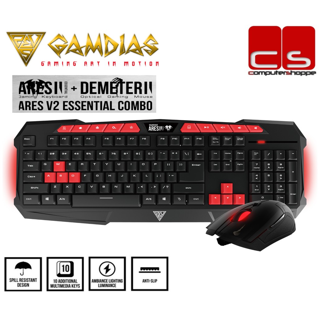Gamdias ARES V2 ESSENTIAL Membrane Gaming Keyboard Combo | Shopee Malaysia Gamdias ARES V2 ESSENTIAL Membrane Gaming Keyboard Combo | Shopee Malaysia