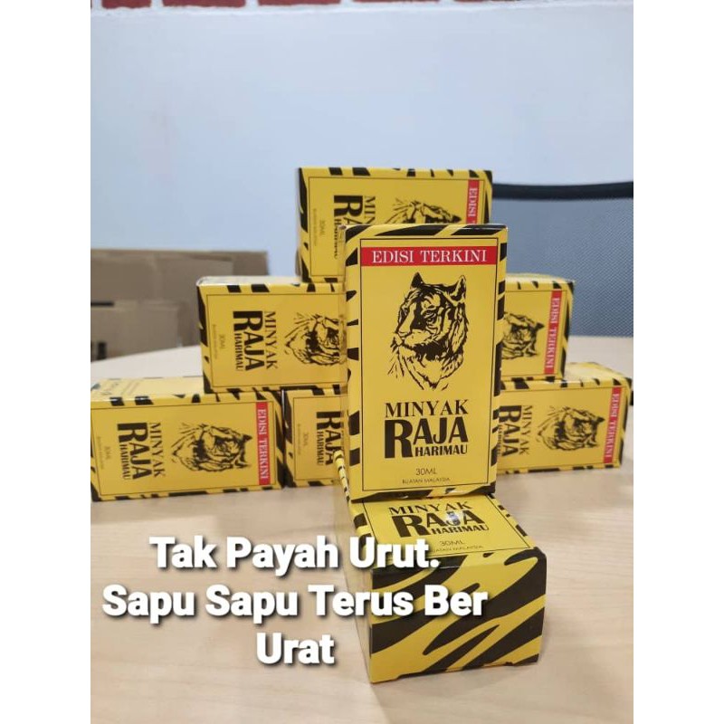 💯% original minyak raja harimau 30ml tiger king oil | BeeCost