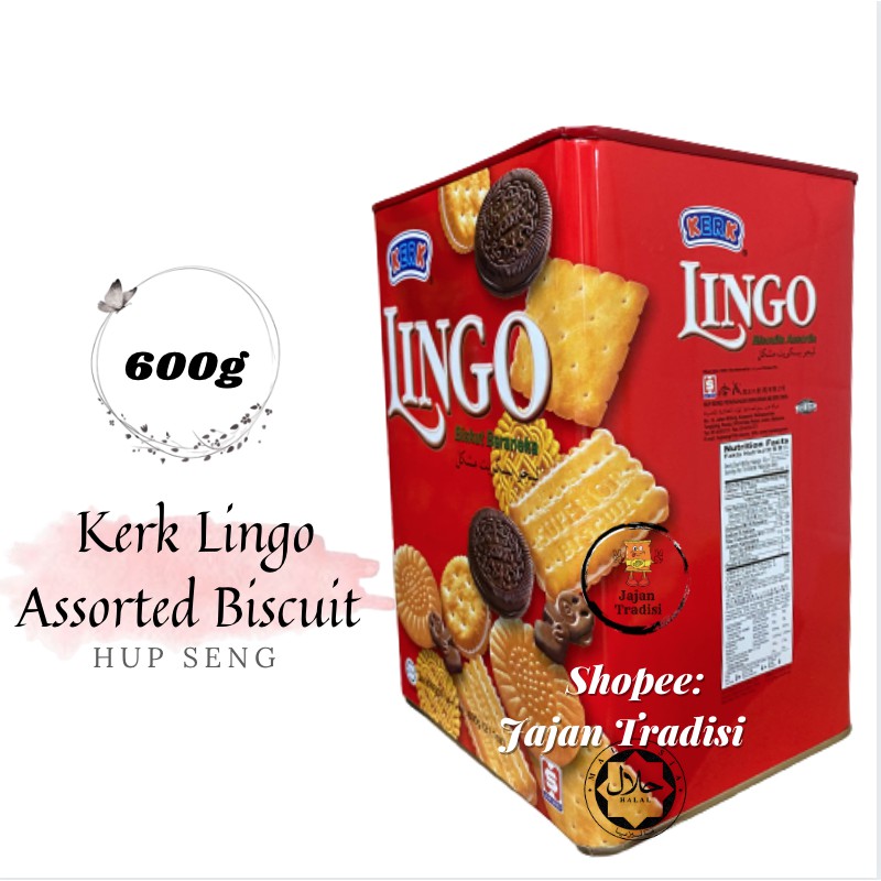 KERK LINGO ASSORTED BISCUIT/ SWEET TIME ASSORTED BISCUIT [600G] - HUP ...