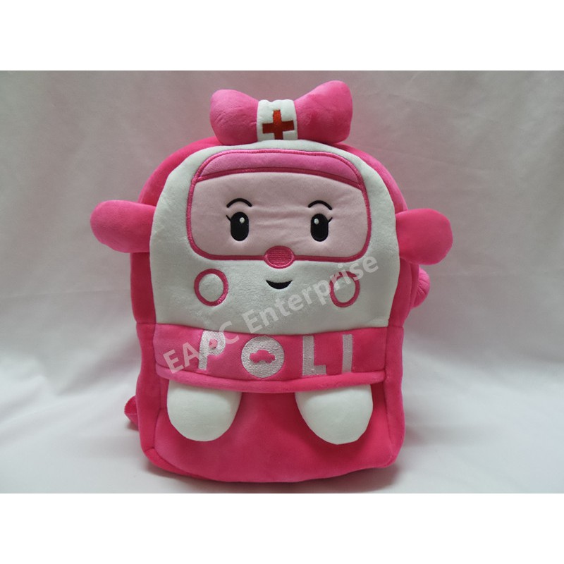 Poli Amber Kid Backpack School Shopping Shoulder Bag (L) | Shopee Malaysia