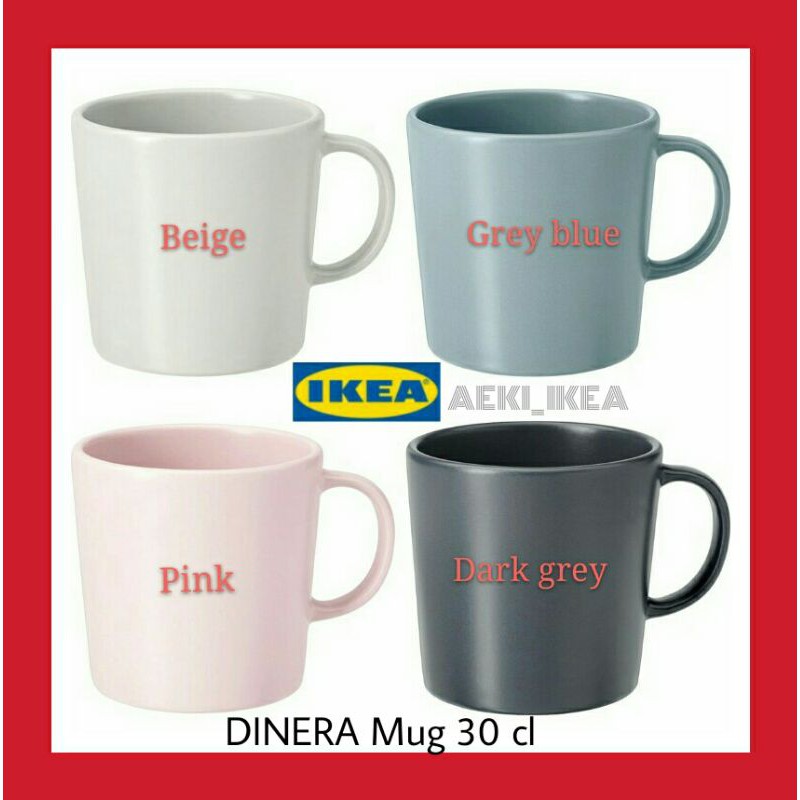 IKEA DINERA Mug 30 cl / cawan ikea / mug ikea | Shopee Malaysia