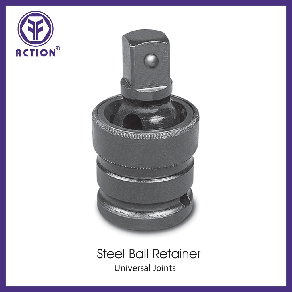 Action Steel Ball Retainer Impact Universal Joints - 3/8"~1" | Shopee ...