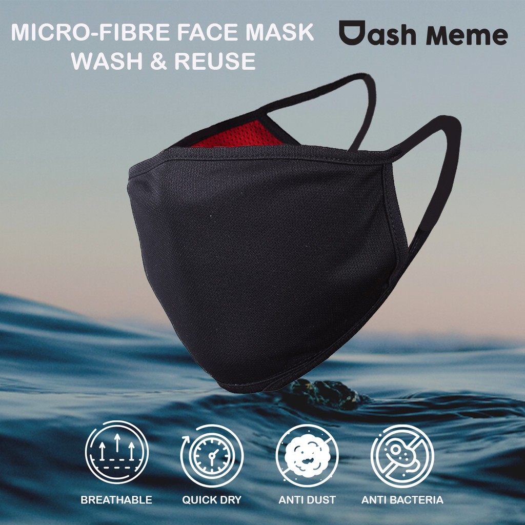 Dash Meme [READY STOCK] Microfibre Reusable & Washable Face Mask ...