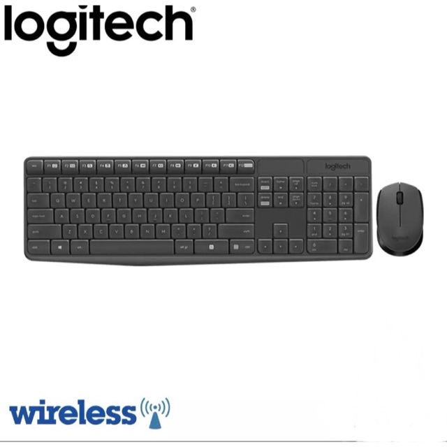 Logitech Mk235 Wireless Keyboard And Mouse Combo 920 007937 Logitech