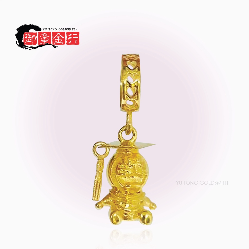 Emas 916 Doraemon charm | Shopee Malaysia