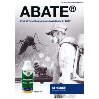 BASF Abate 500E Aedes 100% Original Chemical Mosquito Larvae Killer 1 ...