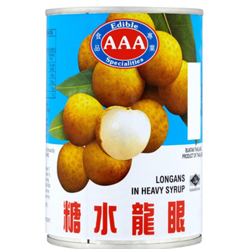 EDIBLE AAA Longans In Heavy Syrup 565G | Shopee Malaysia