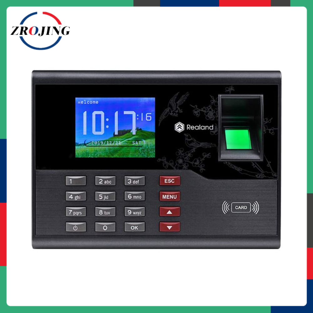 Realand Biometric Fingerprint Time Attendance Support TCP/IP Network ...
