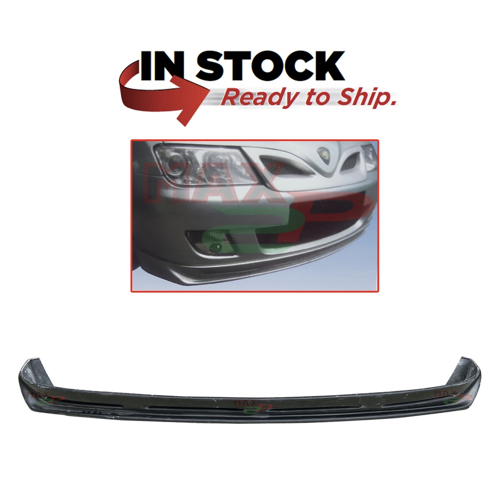 Proton Waja AUDI Style Front Skirt Bumper Lower Lip Spoiler Fiberglass ...