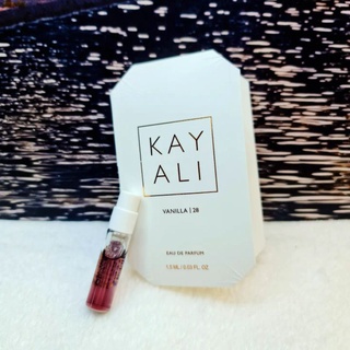 KAY ALI VANILLA | 28 EDP VIAL PERFUME 1,5ML | Shopee Malaysia