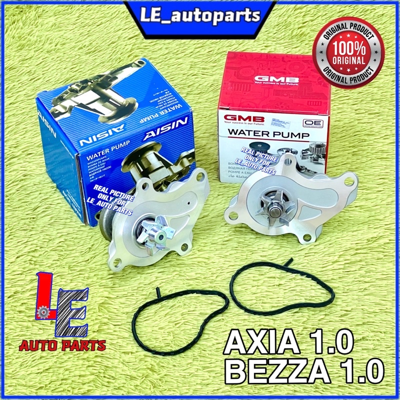 ORIGINAL AISIN GMB BTTK PERODUA AXIA BEZZA 1.0 WATER PUMP | Shopee Malaysia