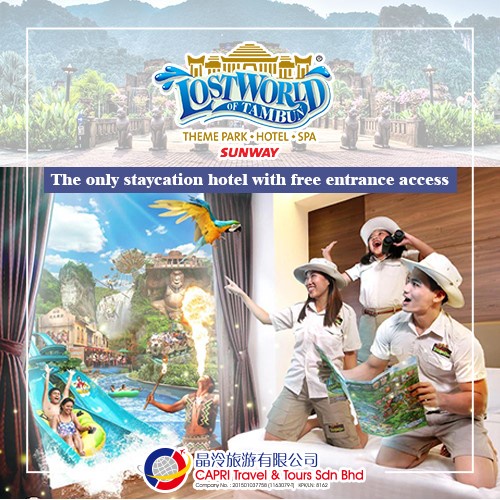 {PROMO} 2D1N Lost World of Tambun Hotel Room + Breakfast + Themepark ...