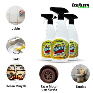 Eco Kleen All In One Cleaning Detergent & Antibacterial Cleaner ...