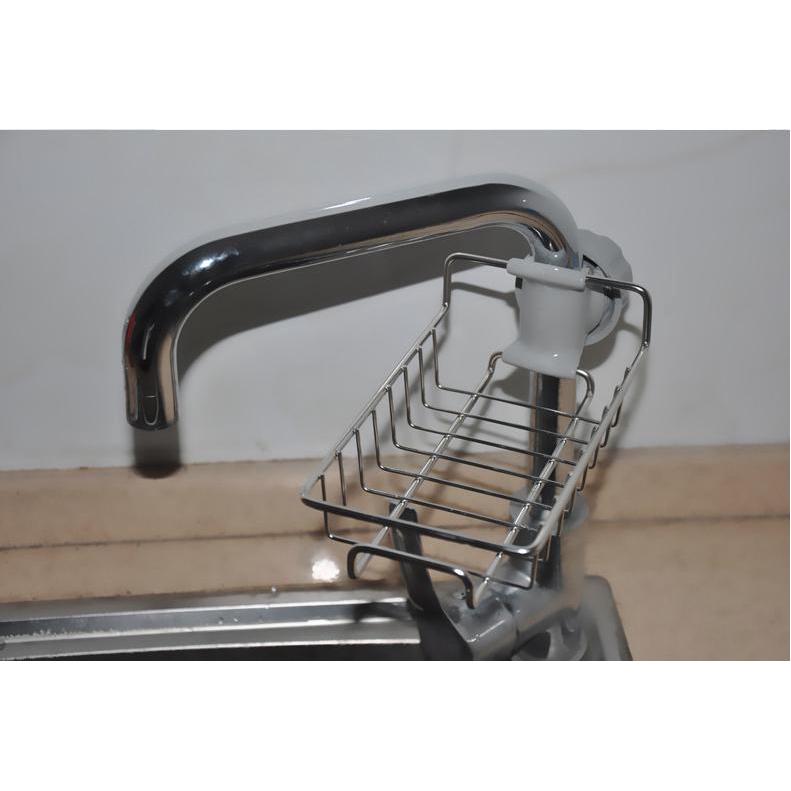 Stainless Steel Faucet Rack Kitchen Faucet Sink Storage Rack Drain ...