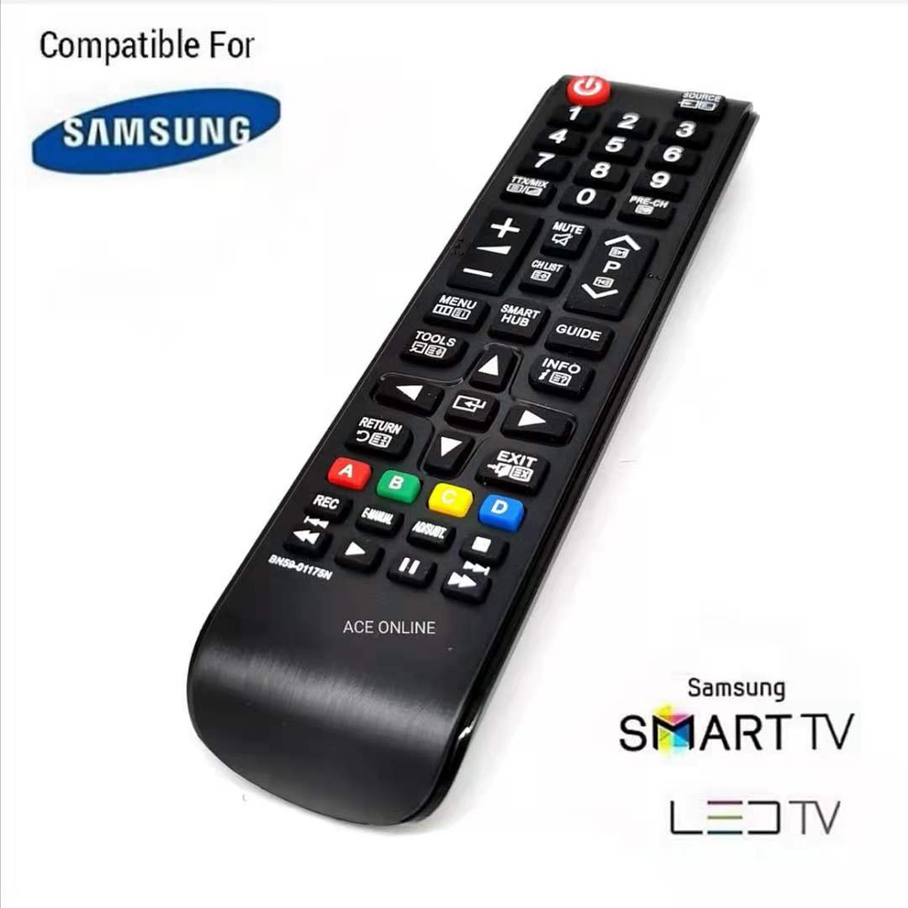 SAMSUNG LCD / LED / SMART TV Remote Control BN59-01175N Compatible With ...