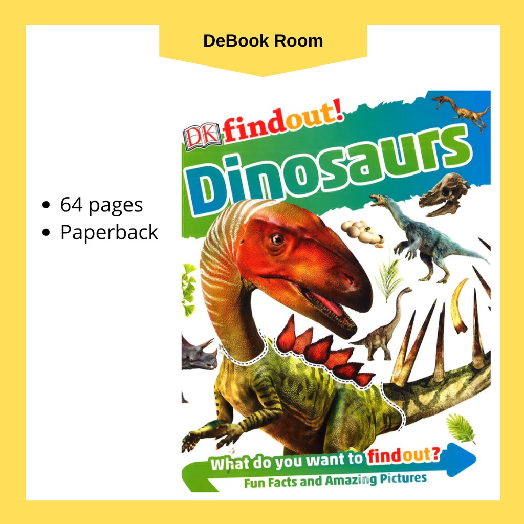 DK Findout! Dinosaurs Fun Facts Book for Kids | Shopee Malaysia