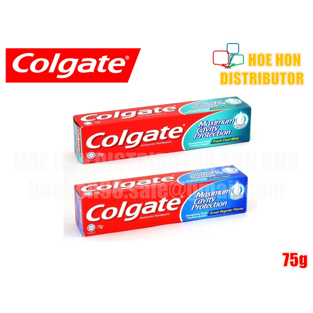 Colgate Toothpaste 75g Fresh Cool Mint / Great Regular Flavour ...