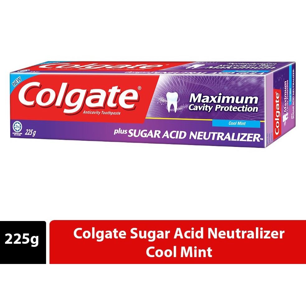 Colgate Maximum Cavity Protection Plus Sugar Acid Neutralizer ...