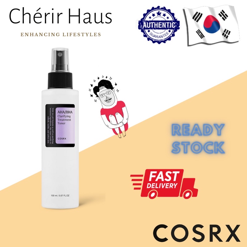 [COSRX] AHA/BHA Clarifying Treatment Toner | Shopee Malaysia
