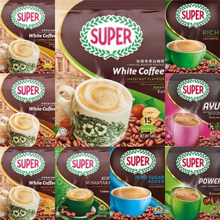 Super White Coffee instant Coffee 3in1 Kopi Segera (Super kopi Rich ...