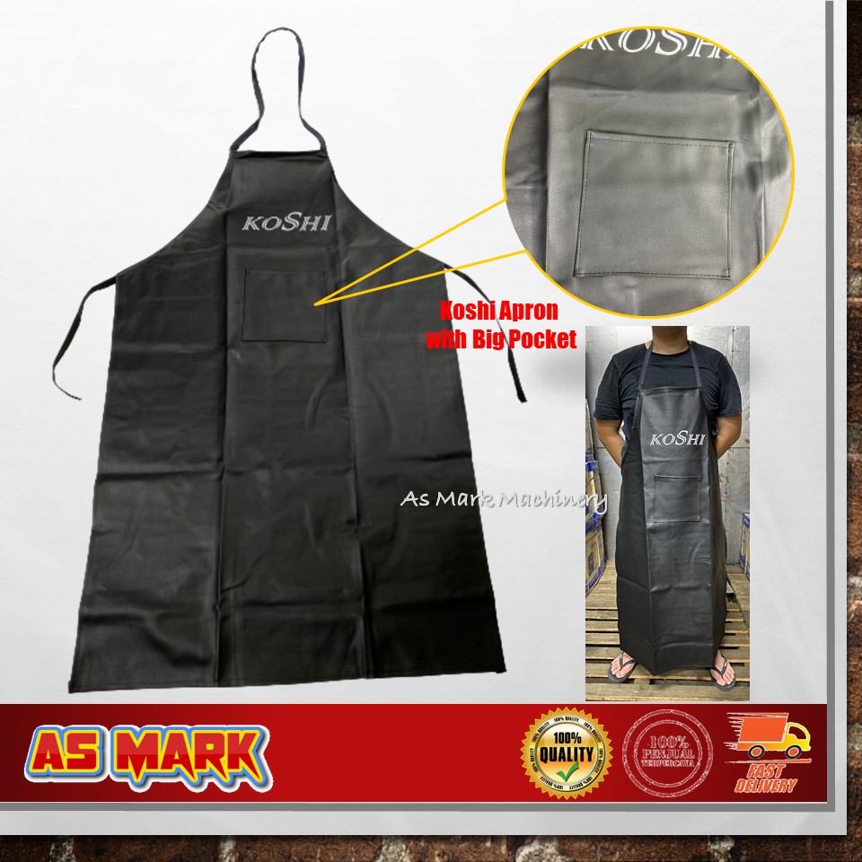 KOSHI Brush Cutter Apron Baju Mesin Rumput(ada poket) | Shopee Malaysia
