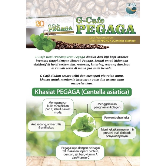 G cafe pegaga gamat emas gesb | Shopee Malaysia