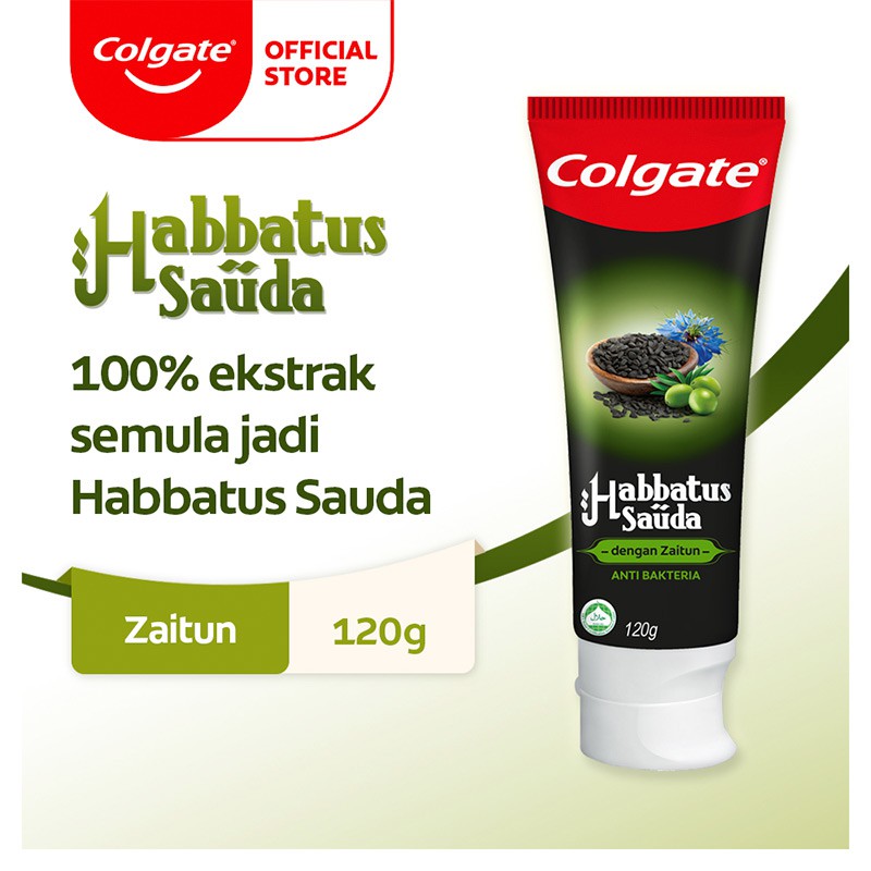 Colgate Habbatus Sauda Olive Toothpaste 120g | Shopee Malaysia