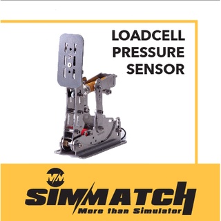 SIMMATCH LOADcell PEDAL for sim racing G29, T300, SIMAGIC M10 ALPHA ...