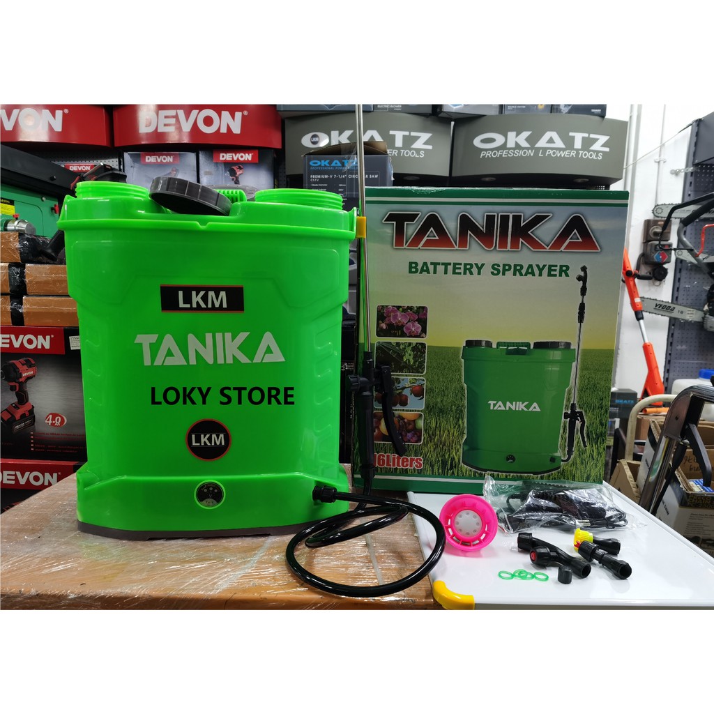 Tanika 16litre / 20litre Battery Sprayer Pump/Penyembur Racun Bateri ...