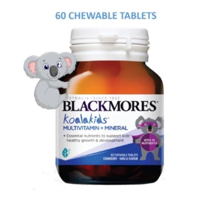 Blackmores Koala kids Multivitamin + Mineral 60`Chewable Tablets | Shopee Malaysia