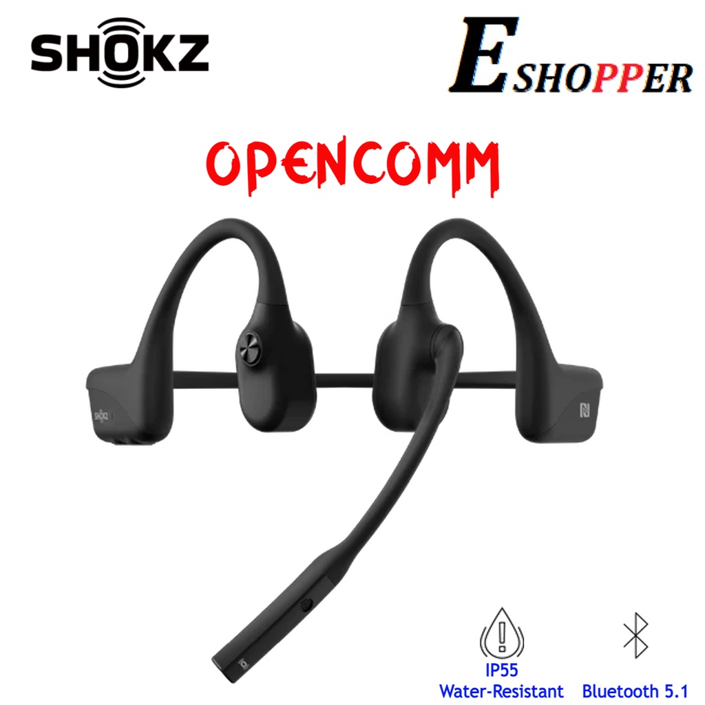 SHOKZ OPENCOMM BONE CONDUCTION STEREO BLUETOOTH HEADSET (C102) | Shopee Malaysia