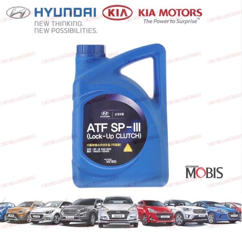 04500-00400 Hyundai/ Kia SP3 look-up clutch ATF gear oil (4 liter) for ...