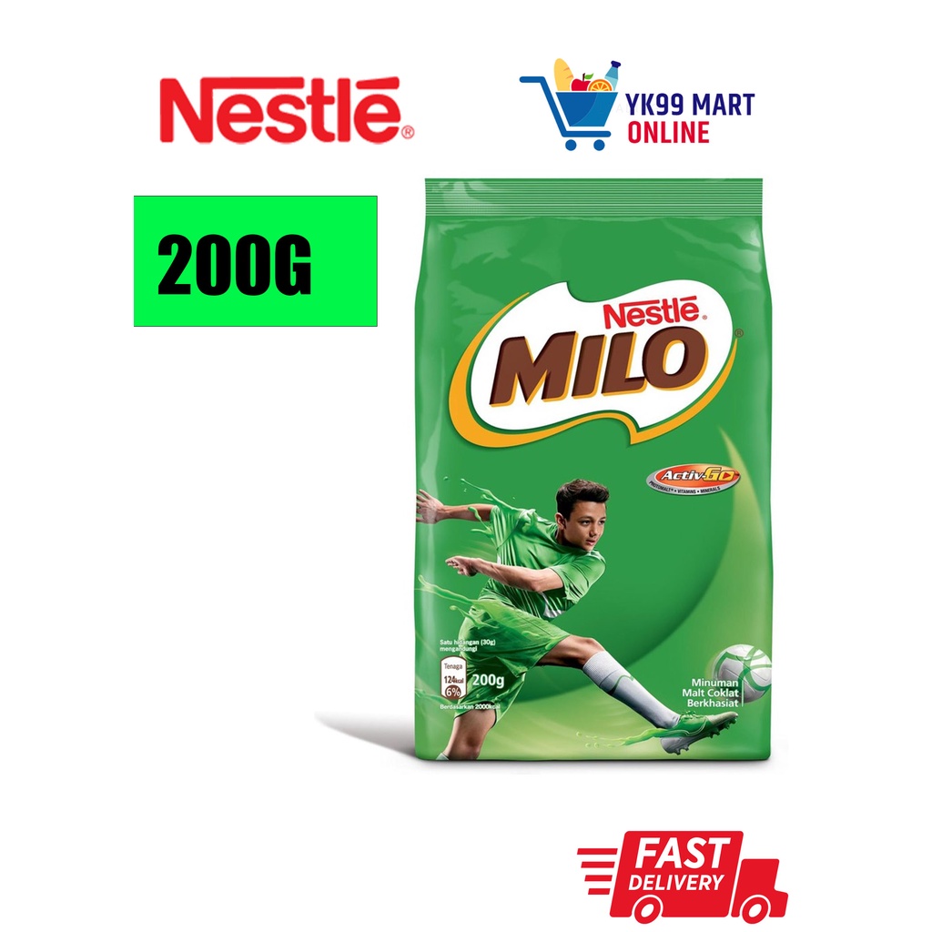 Nestle Active Go Milo Powder 200G | Shopee Malaysia