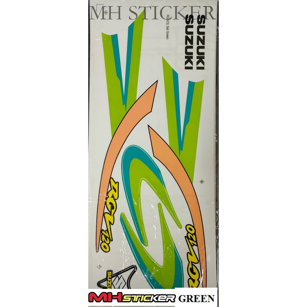 Suzuki RGV (3) Body Sticker Set | Shopee Malaysia