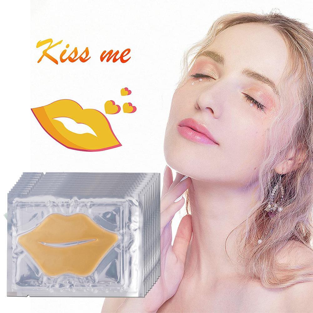 Collagen Lip Mask Crystal Lip Mask Lip Patch Moisturizing and ...