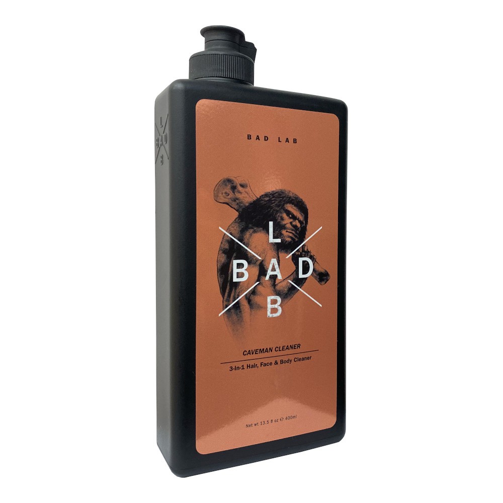 BadLab Caveman Cleaner 3 in 1 Hair Face & Body Cleaner (400ml) | Shopee ...