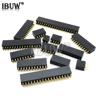 10PCS Double Row Pin Female Header Socket Pitch 2.54mm 2*2p 3PIN 4PIN ...
