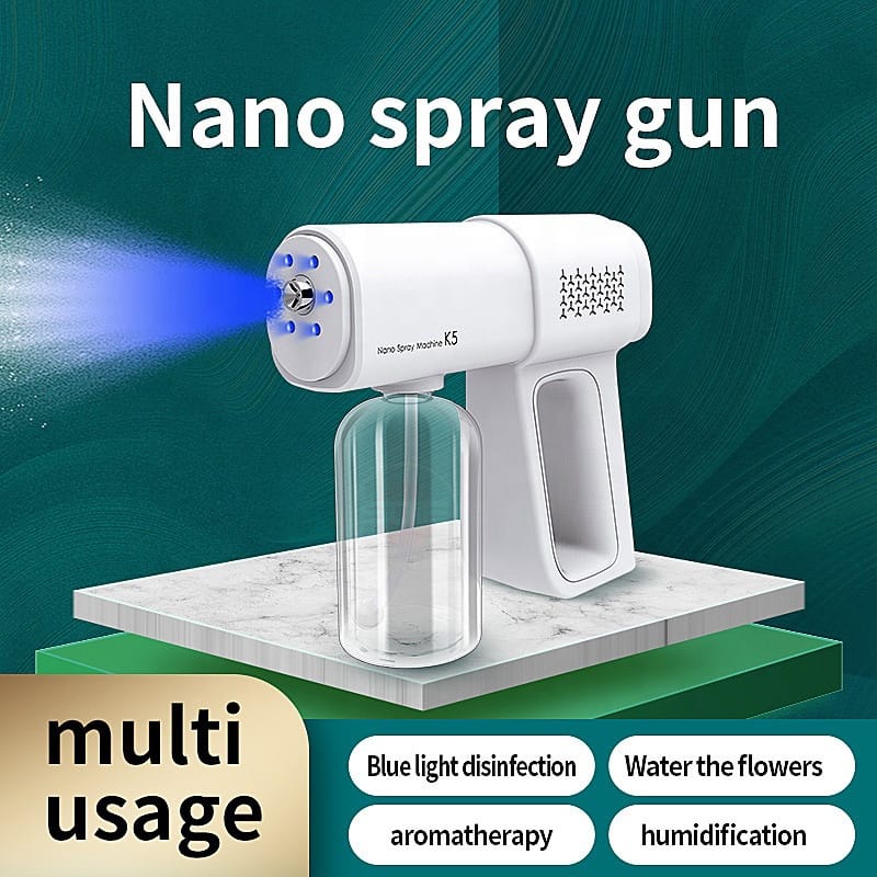 Disinfection Spray Gun New Model K5 PRO Wireless Rechargeable Nano Blue Ray Spray Gun#Nano Spray ...