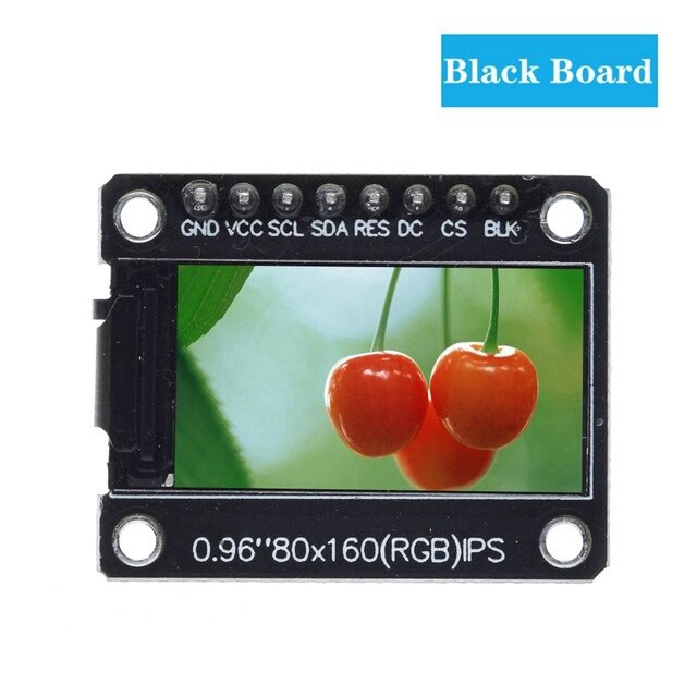TFT Display 1.3 inch IPS 7P SPI HD 65K Full Color LCD Module ST7735 ...