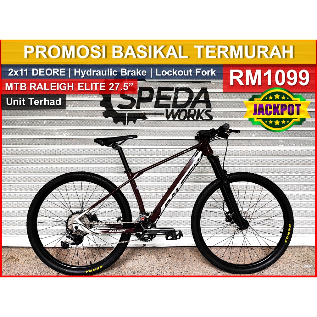 CHEAPEST MTB RALEIGH ELITE 27.5 (Jackpot Edition) | Shopee Malaysia